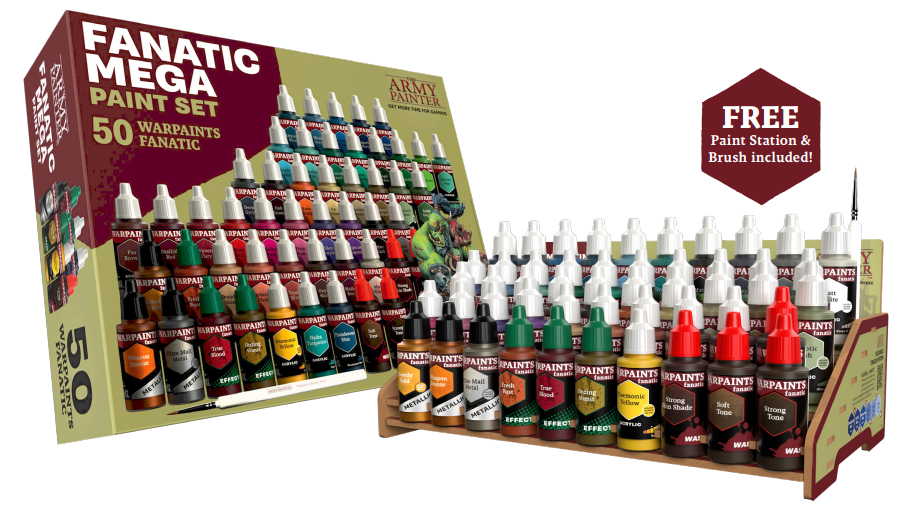 Warpaints Fanatic Mega Paint Set - The Army Painter