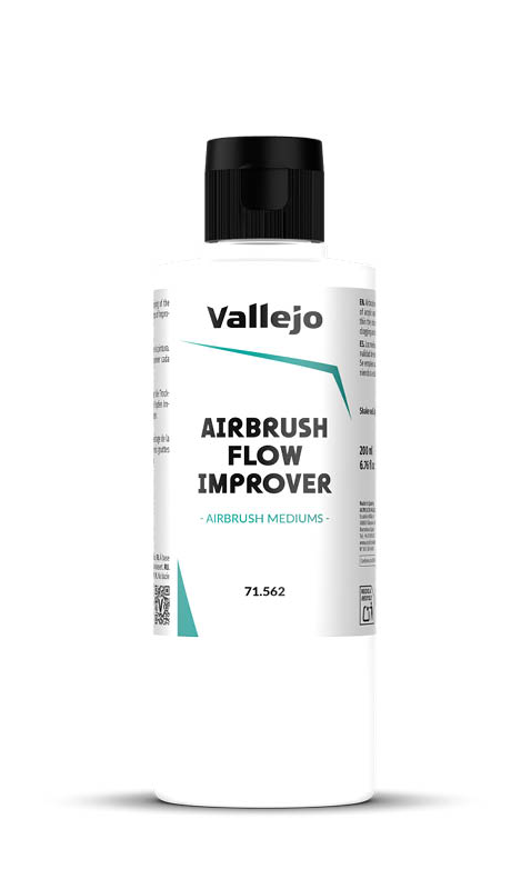 Vallejo Airbrush Flow Improver 200ml - Auxiliaries - Acrylic Paint ...