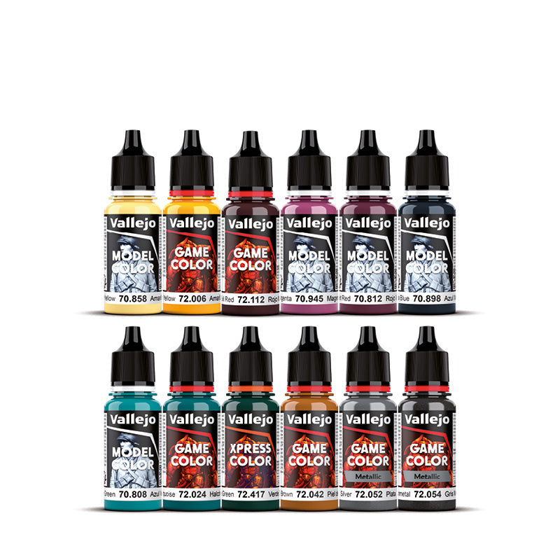 Squidmar Dark Future Paint Set 12x - Vallejo