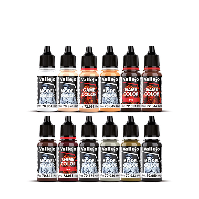 Squidmar Essential Paint Set 12x - Vallejo