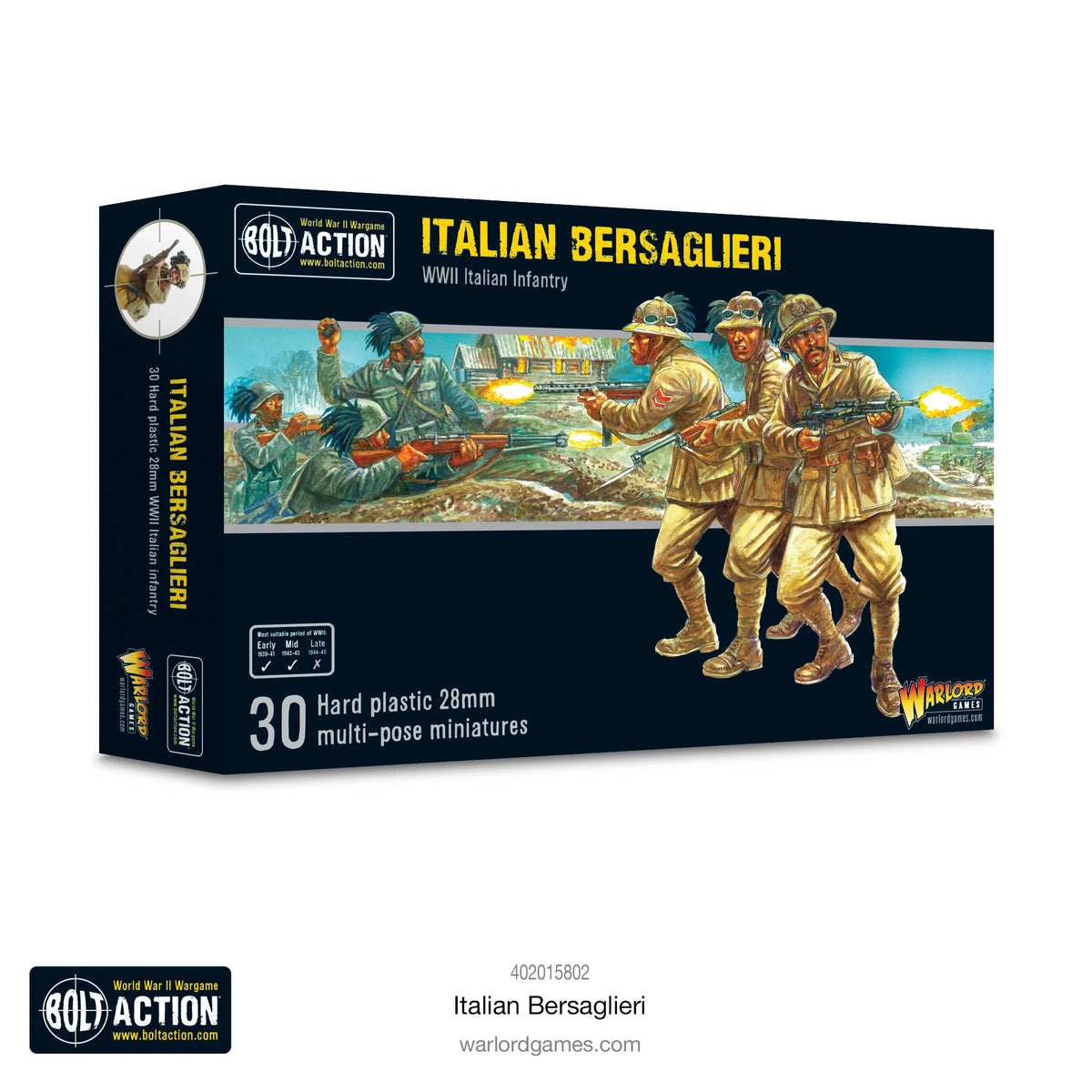 Italian Bersaglieri Infantry - Bolt Action - Historical