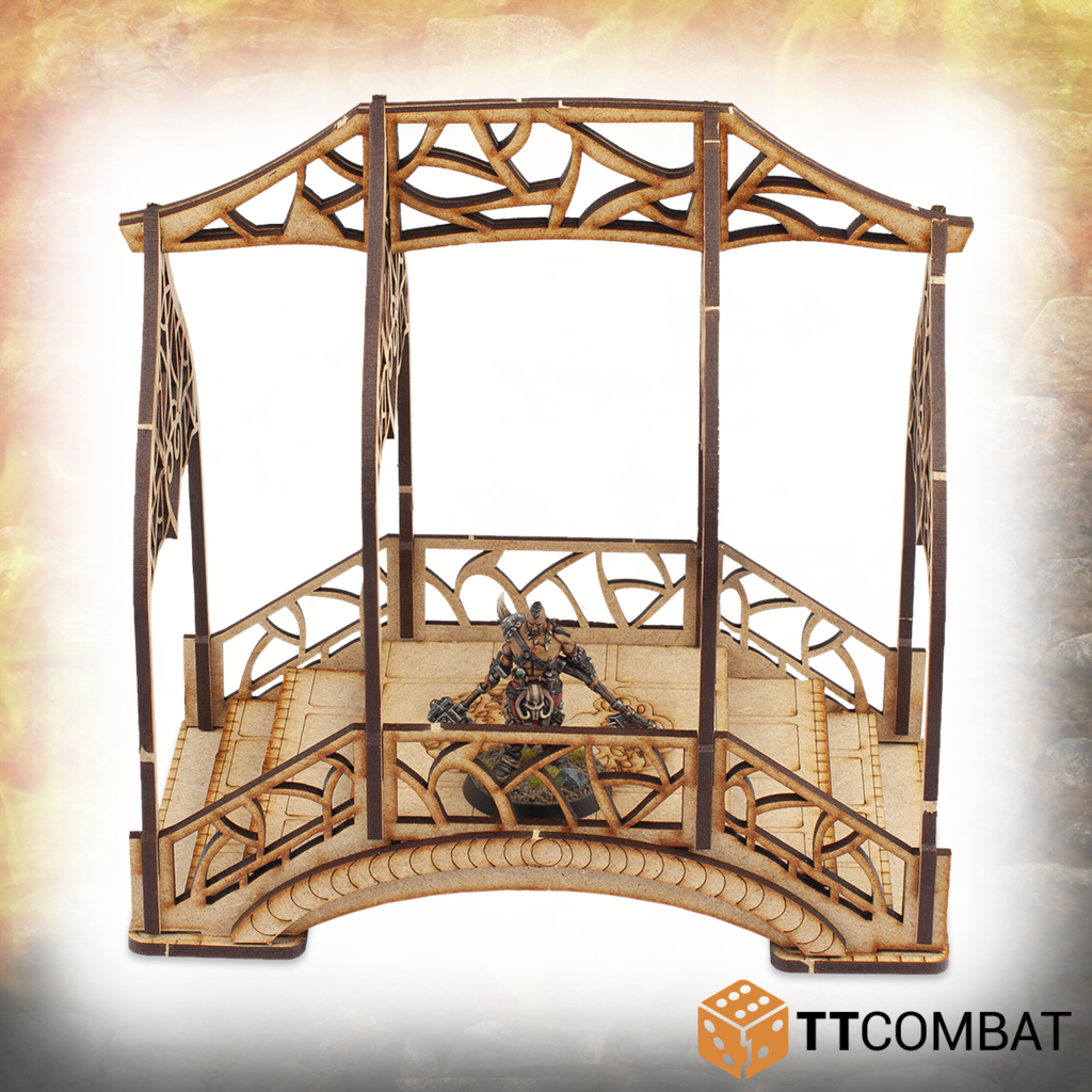 TT Combat Elven Bridge - Fantasy Realms - MDF Scenery - TTSCW-FSC-088