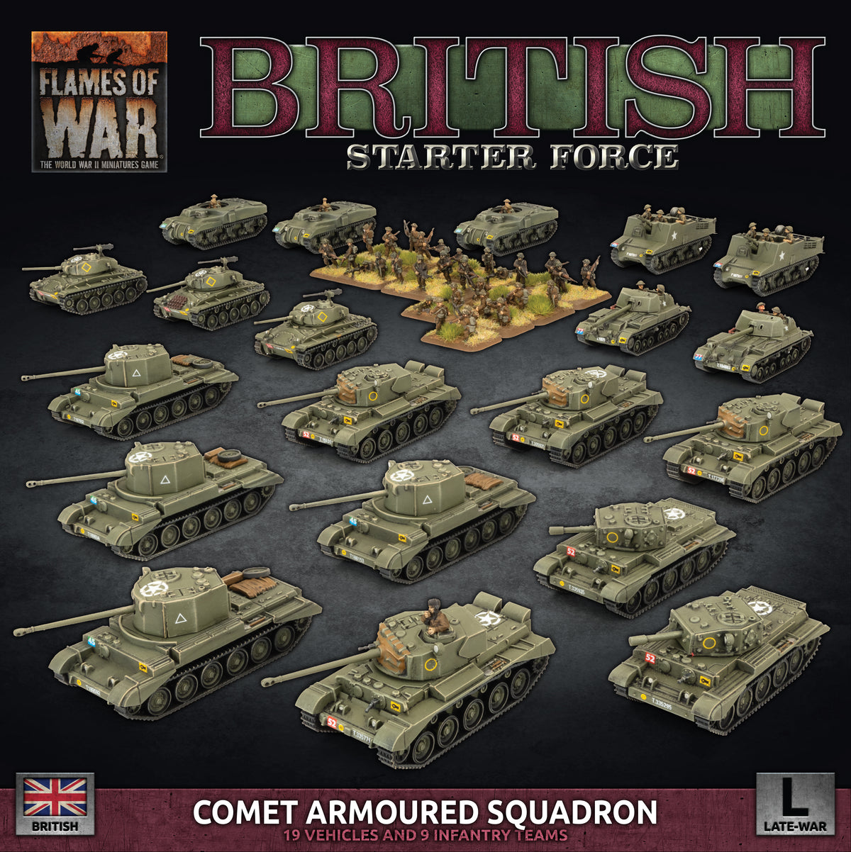 Comet Armoured Squadron - British - Flames Of War