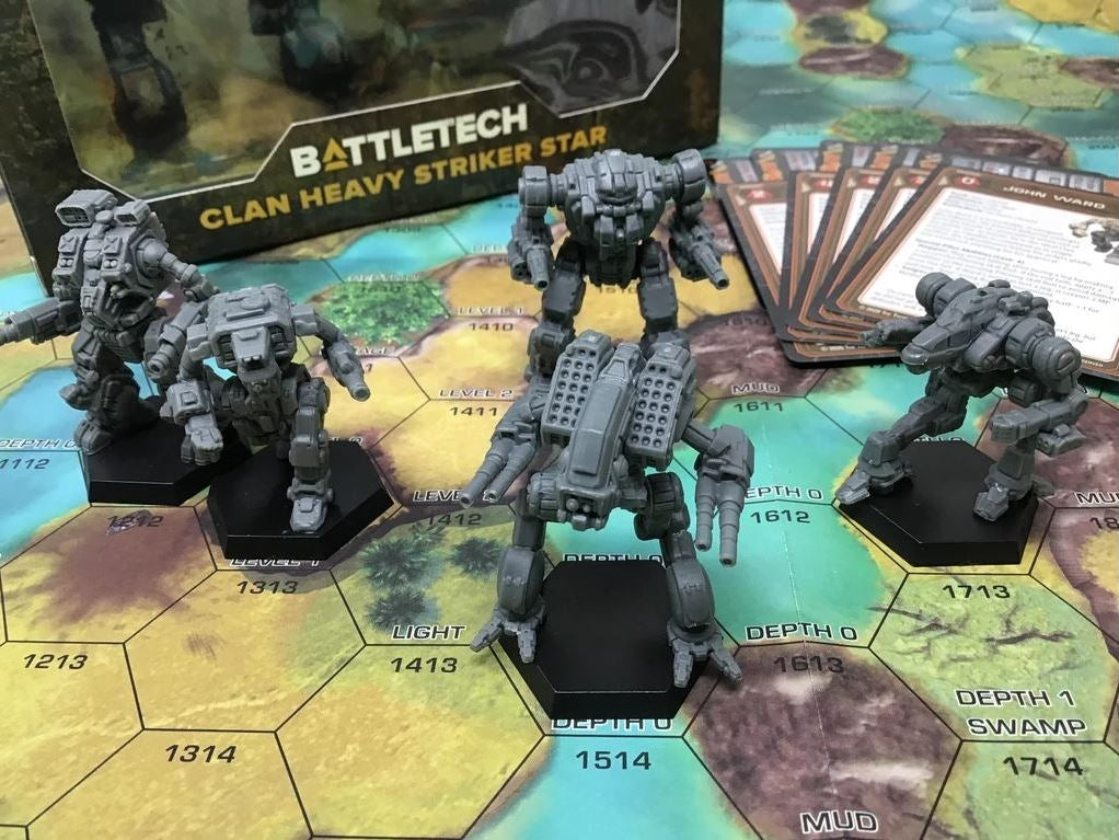 Clan Heavy Striker Star - Battletech - Catalyst Game Labs