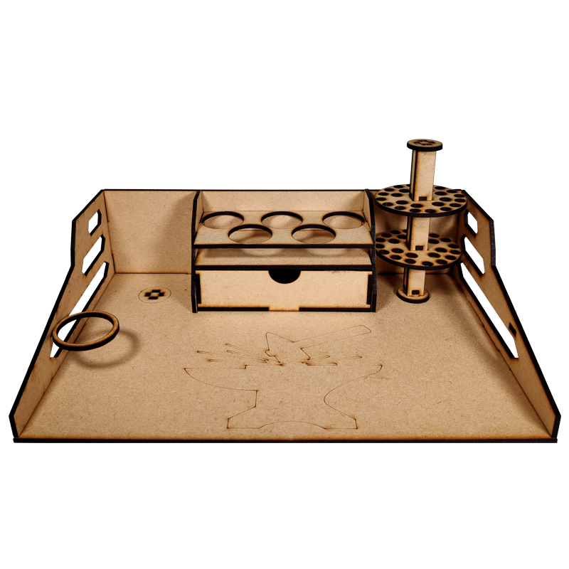 Compact MDF Hobby Station - The Colour Forge