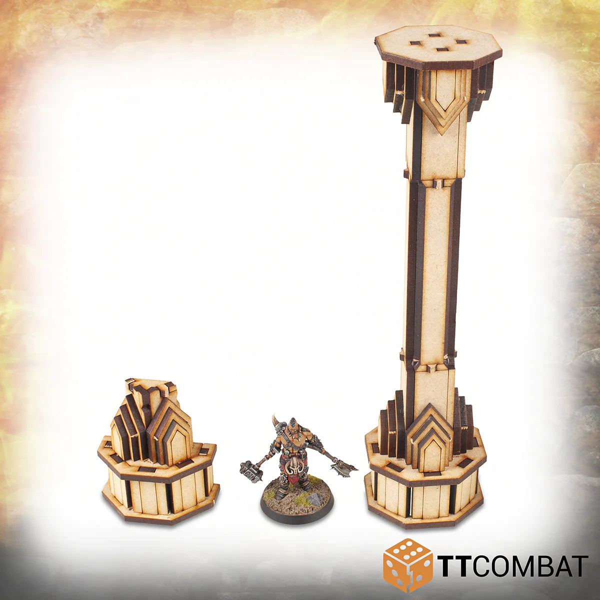 Dwarven Columns - Fantasy Scenics - TT Combat