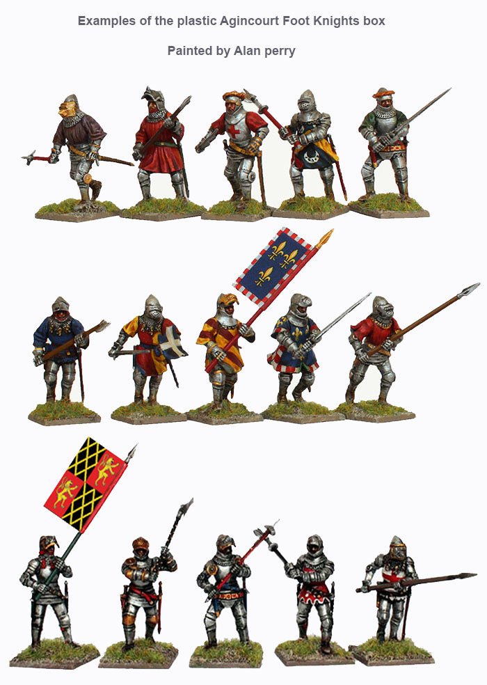 Agincourt Foot Knights - Perry Miniatures Historical