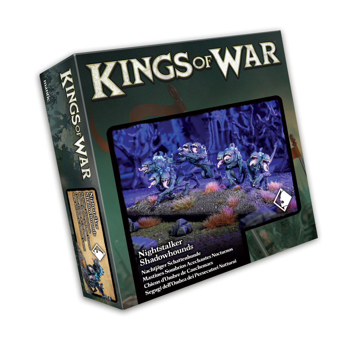 Nightstalker Shadowhound Troop - Kings Of War