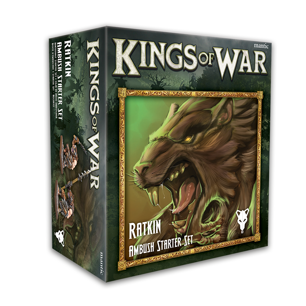 Ratkin Ambush Starter Set - Kings Of War Ambush - Mantic Games