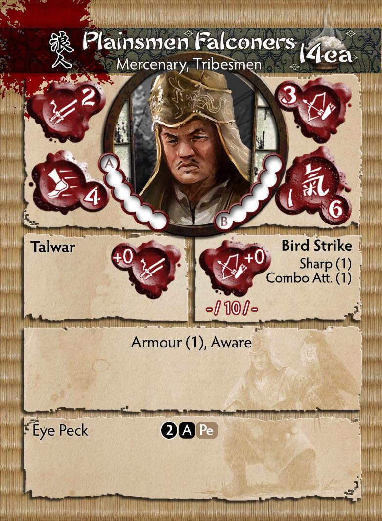 Plainsmen Falconers - Unaligned - Bushido