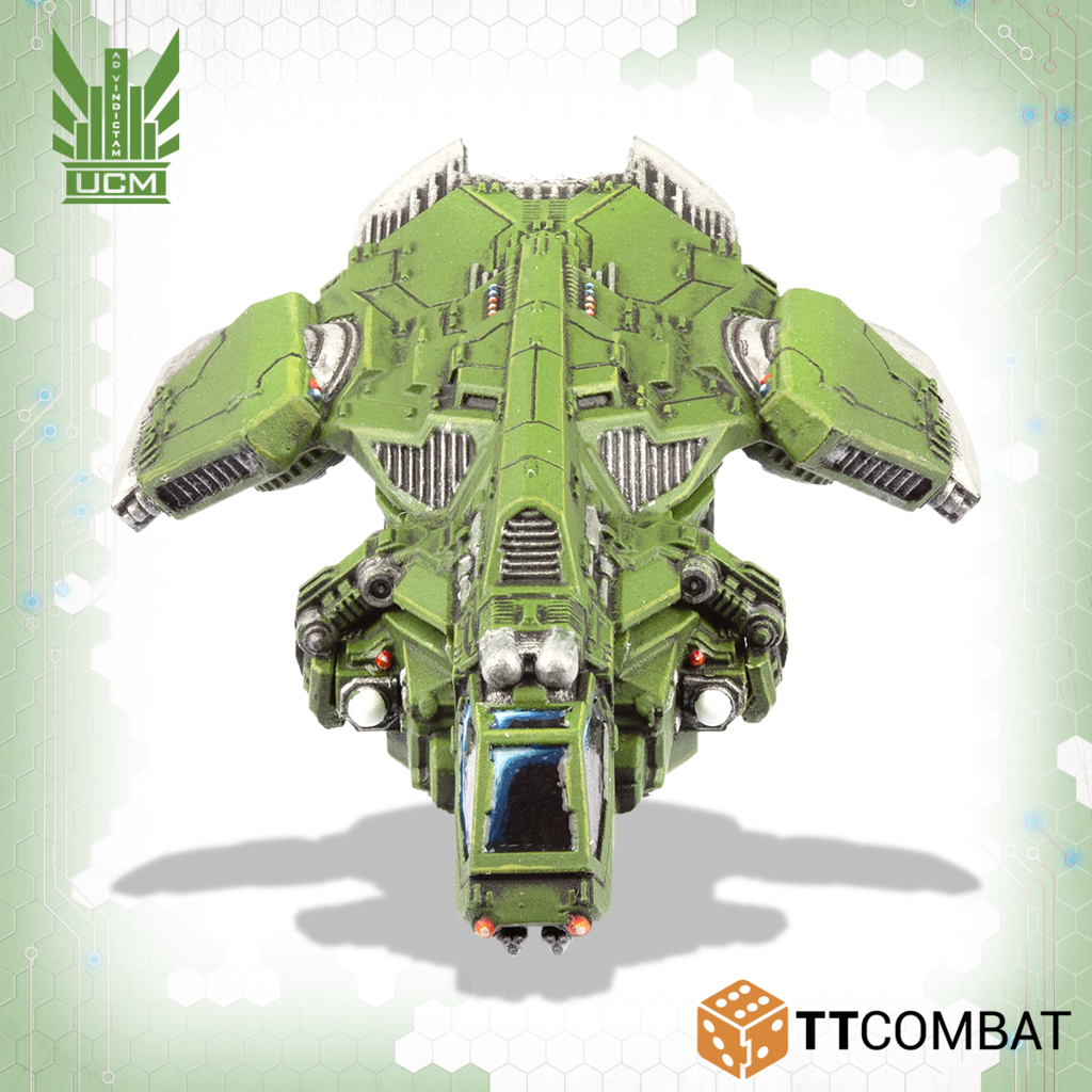 TT Combat Titania Raven Dropships - UCM - Dropzone Commander - TTDZR ...