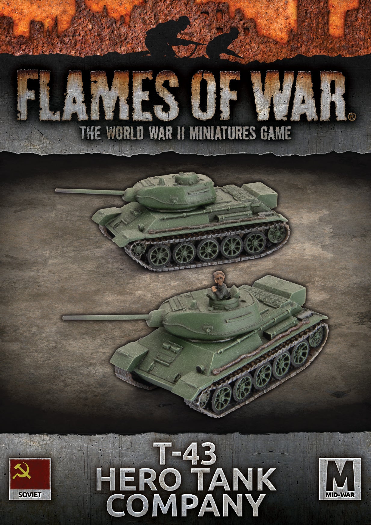 T-43 Tank Company - Soviets - Flames Of War