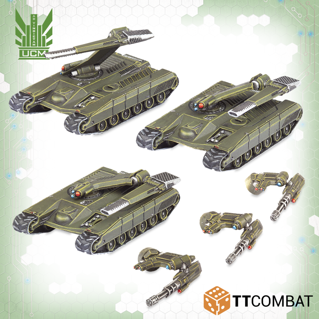 TT Combat Rapier AA / Sabre Main Battle Tanks - UCM - Dropzone ...