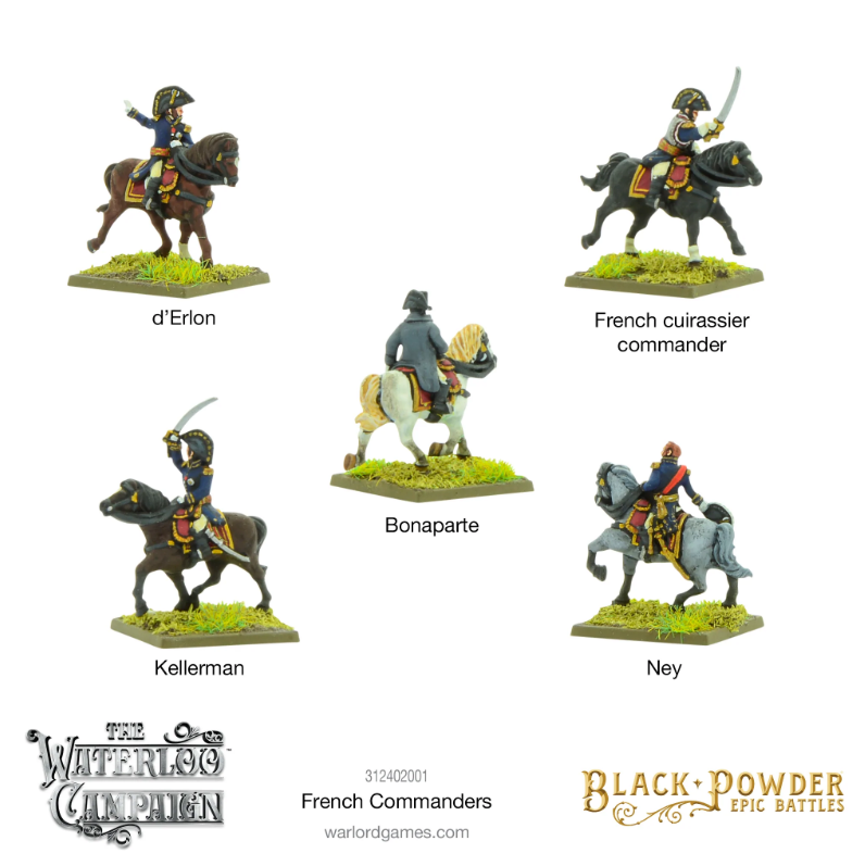 Napoleonic French Commanders - Black Powder Epic Battles