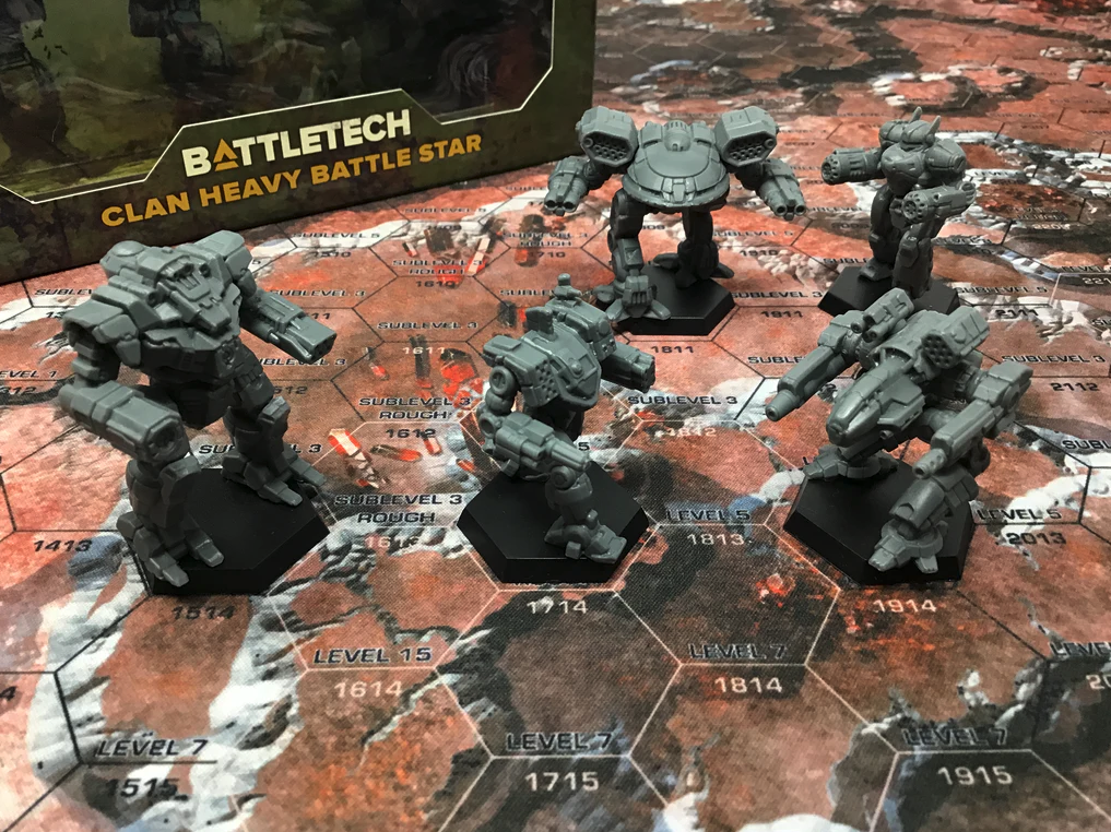 BattleTech Clan Heavy Battle Star - Catalyst Game Labs - CAT35728