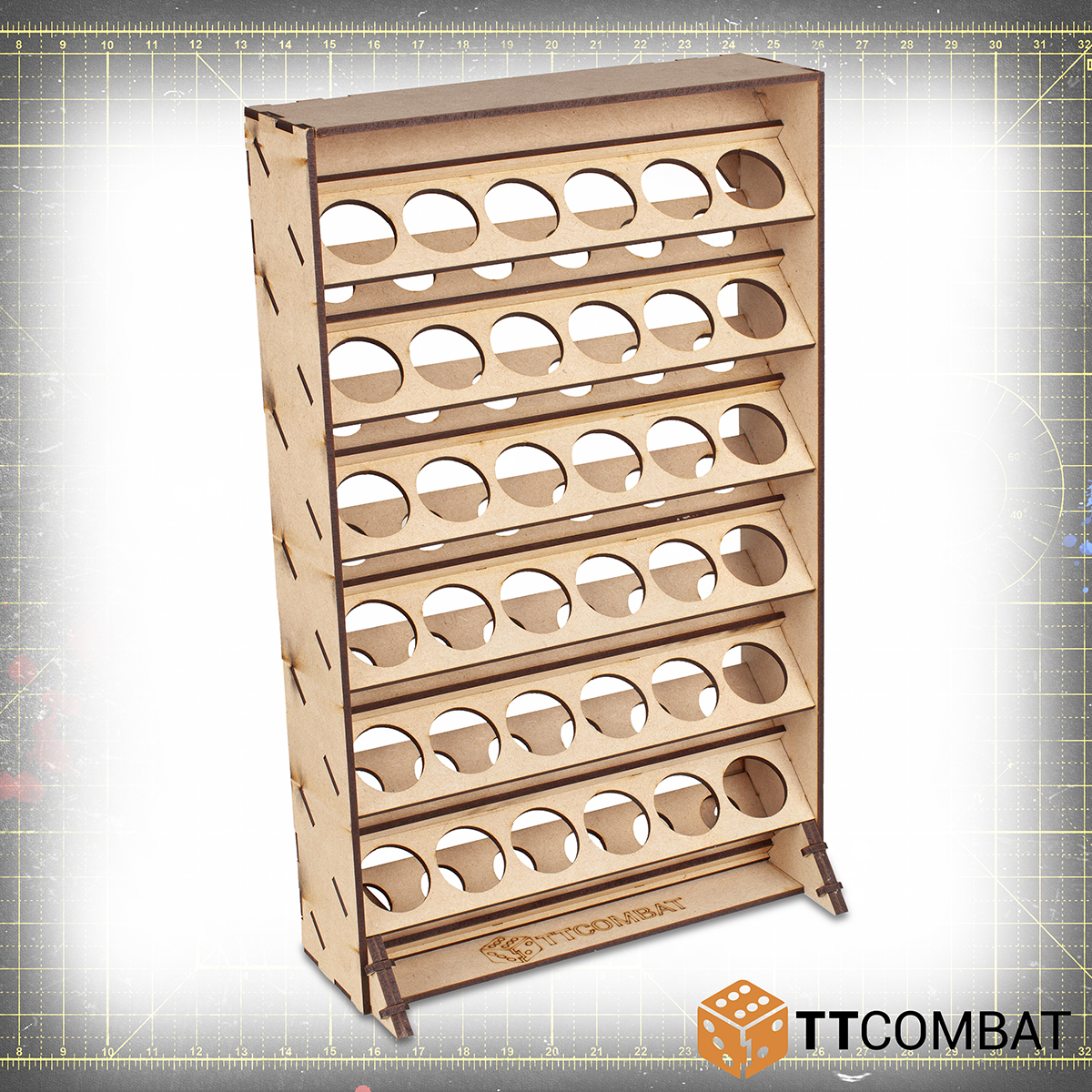 TTCombat Vallejo Paint Rack 36 - TT Combat - TTSCW-HBA-044