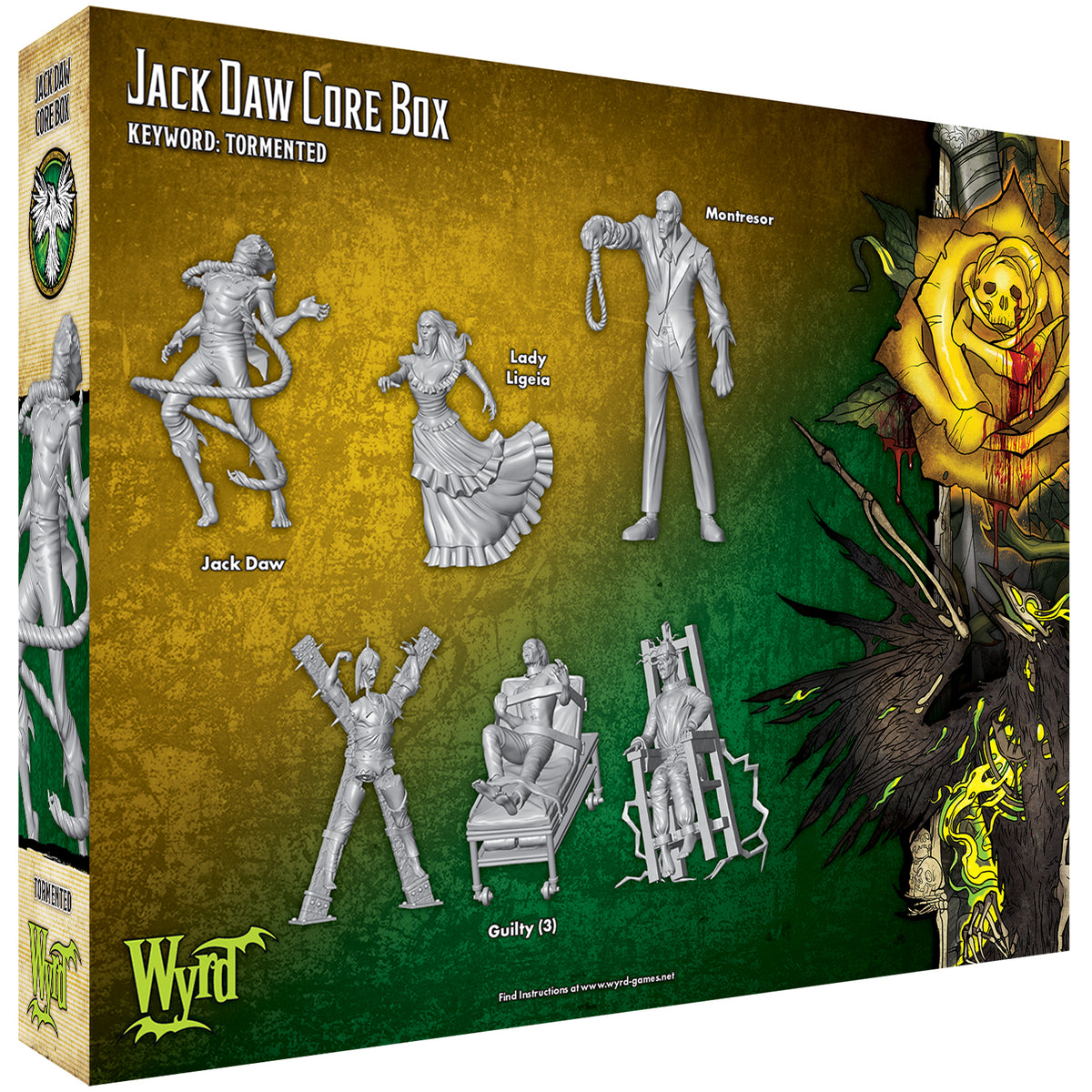 Wyrd Jack Daw Core Box (3rd Edition) - Outcasts - Malifaux - WYR23522