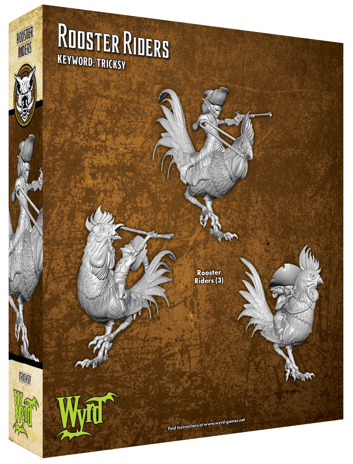Wyrd Rooster Riders (3rd Edition) - Bayou Gremlins - Malifaux - WYR23612