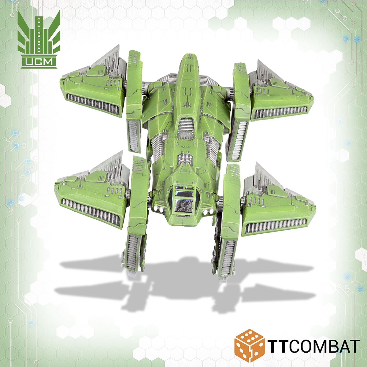 TT Combat Albatross Heavy Dropship - UCM - Dropzone Commander