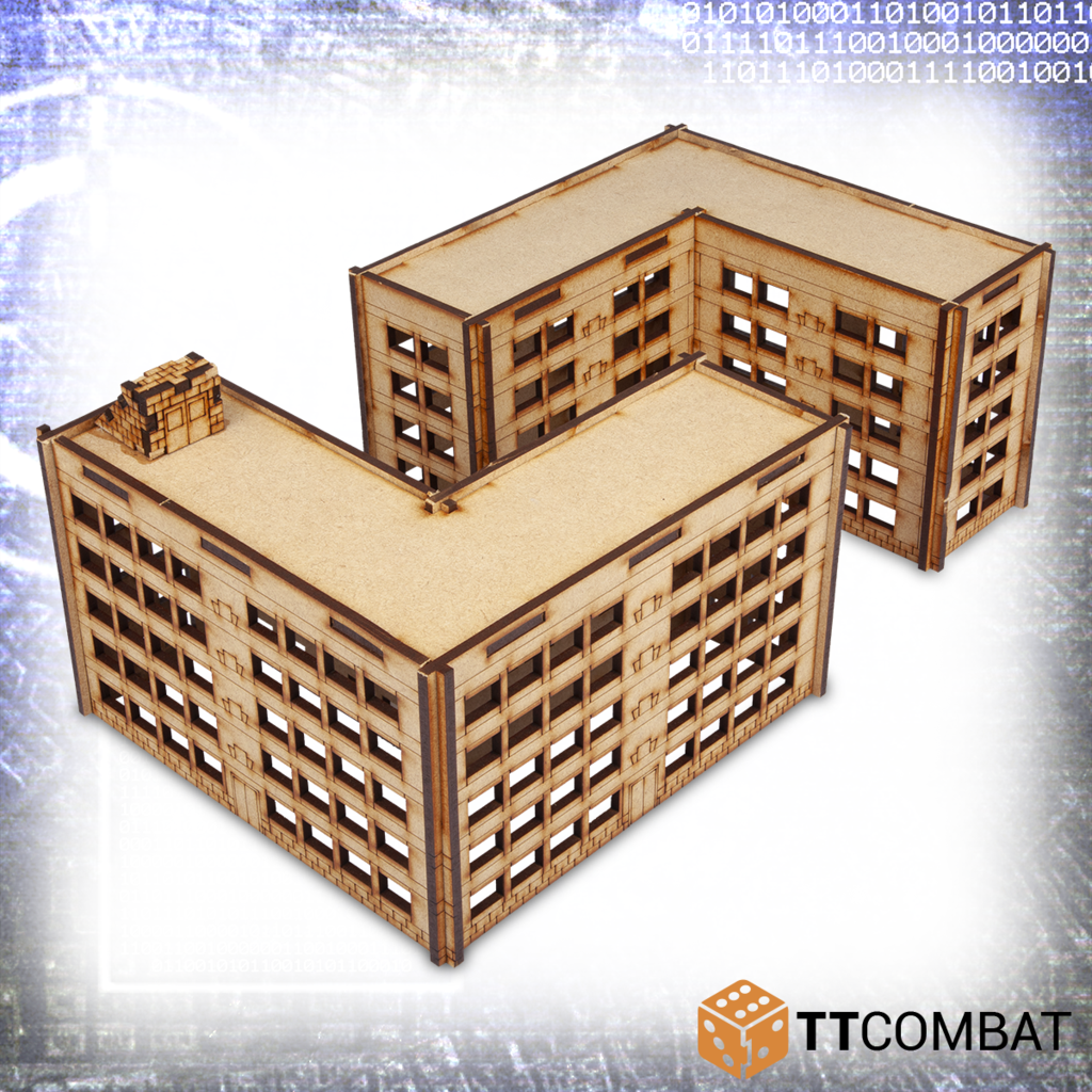 TT Combat Alphabet Tenaments - Sci-fi X - MDF Scenery - TTSCW-SFX-055
