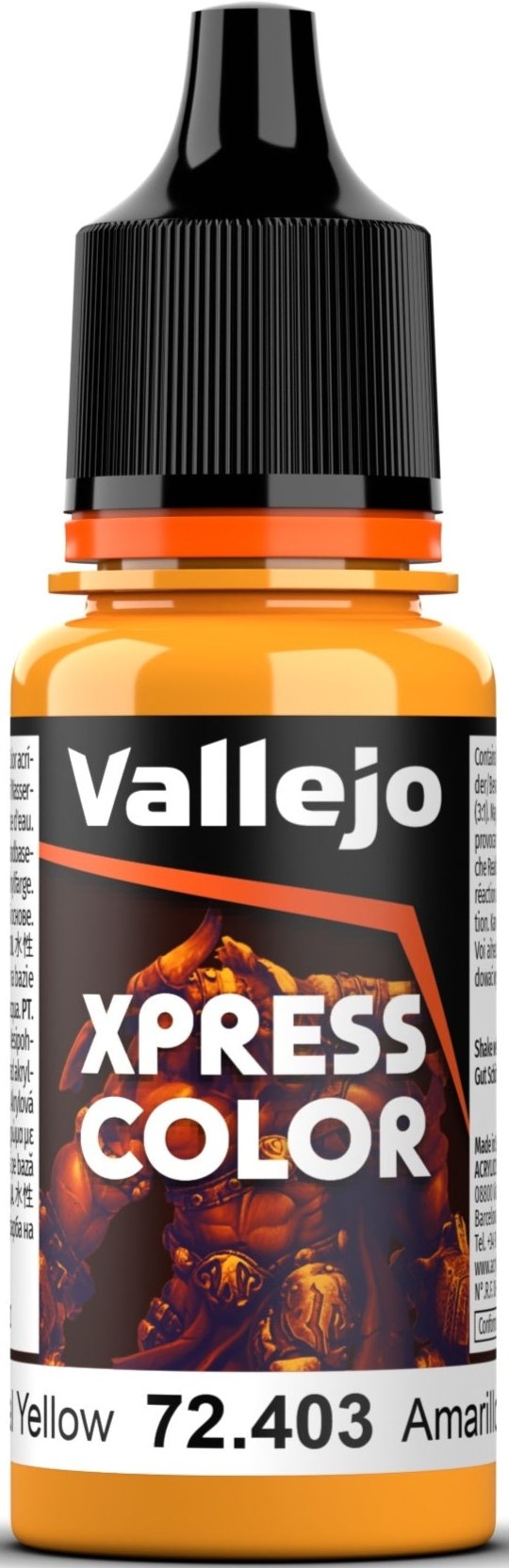 Xpress Color Imperial Yellow 18ml - Vallejo - VAL72403