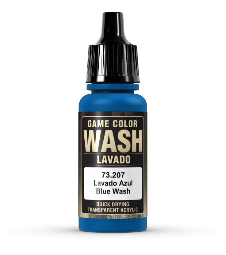 Vallejo Blue Shade Wash 17ml - Game Wash - Acrylic Paint - VAL73207