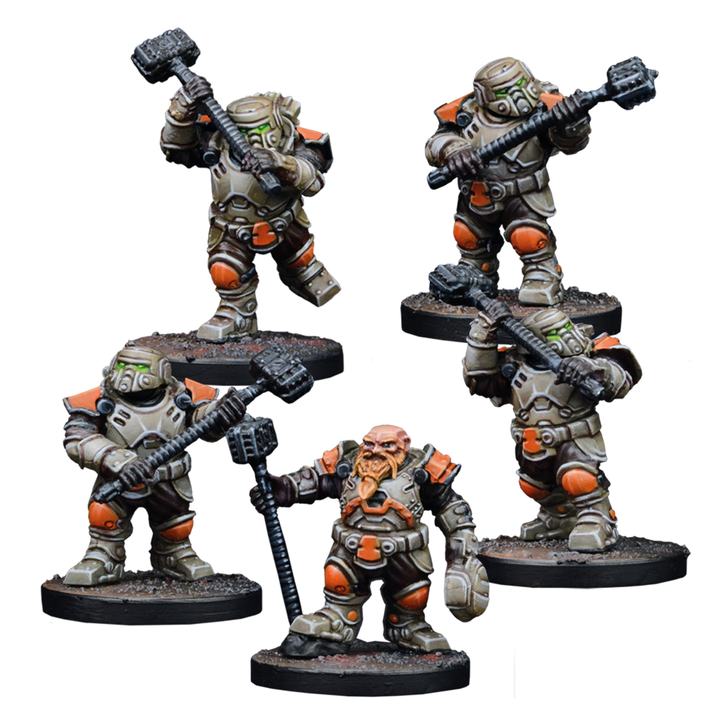 Forge Father Thorgarim team - Firefight - Mantic Games