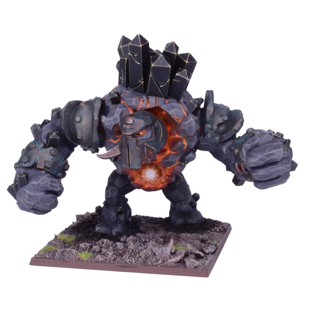 Mantic Games Greater Obsidian Golem - Abyssal Dwarfs - Kings Of War ...