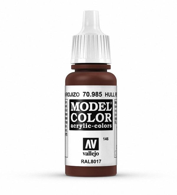 Hull Red 17ml - Model Colour - Vallejo - VAL70985
