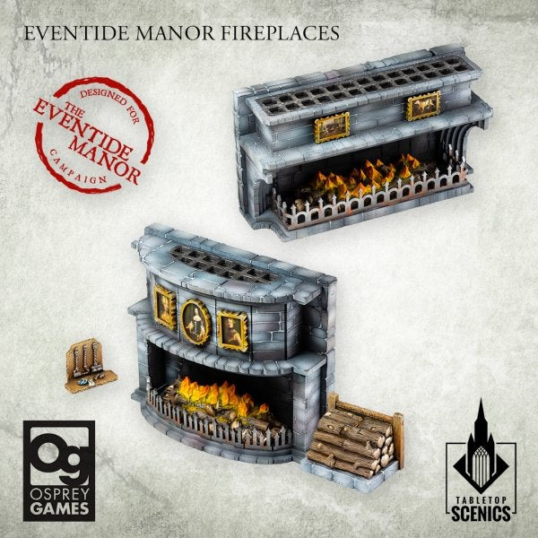 Eventide Manor Fireplaces - Frostgrave - Scenery
