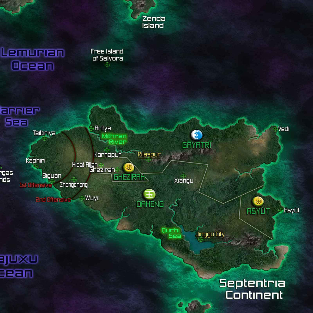 Paradiso Planet Book - Infinity RPG - Modiphius Entertainment