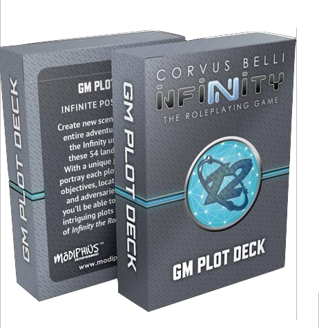 Modiphius Infinity RPG: GM Plot Deck - MUH050276