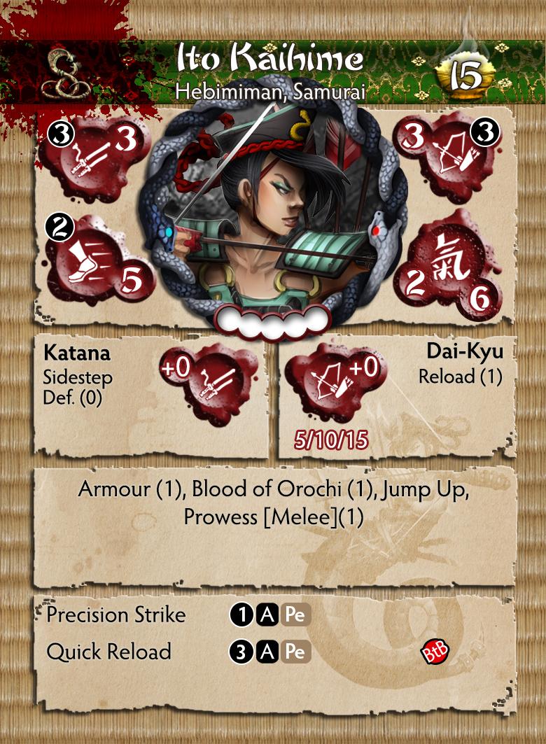 GCT Studios Kaihime Ito - Ito Clan - Bushido - GCTBIC014