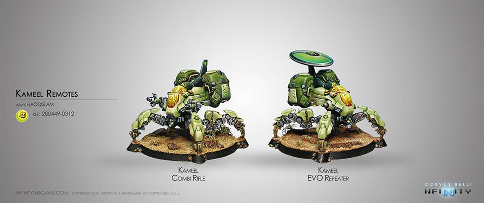 Corvus Belli Infinity Kameel Remote - Haqqislam - 280449-0312