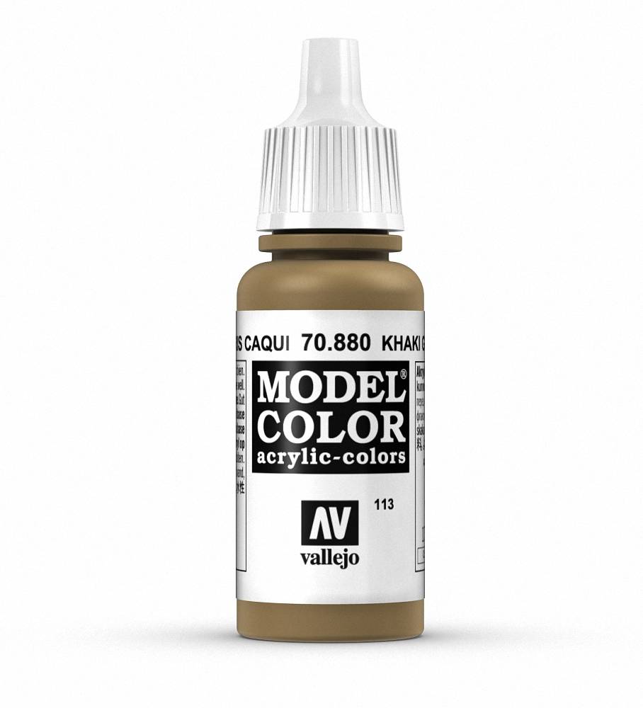 Khaki Grey 17ml - Model Colour - Vallejo - VAL70880