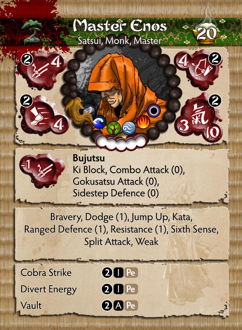 GCT Studios Master Enos - Temple Of Ro-kan - Bushido - GCTBTR027