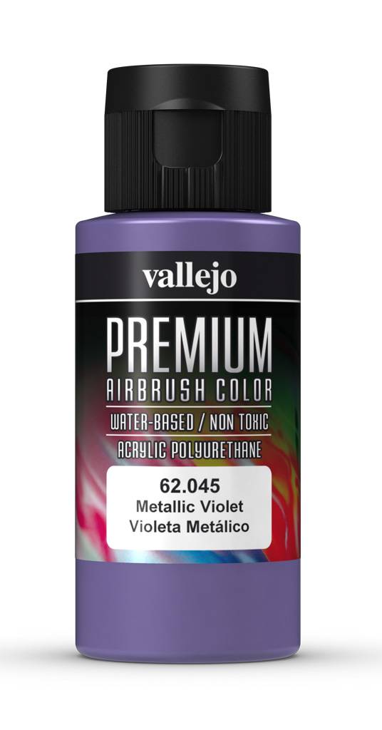 Vallejo Metallic Violet 60ml - Premium Colour - Acrylic Paint - VAL62045