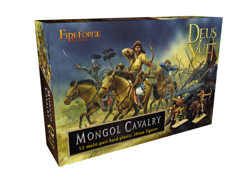 Fireforge Games Mongol Cavalry Plastic Box Set - Fireforge Historical ...