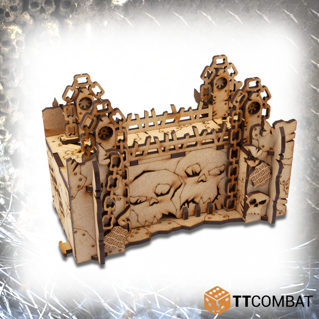 Orc Wall Gate - Sci-fi Gothic - TT Combat - TTSCW-SFG-095