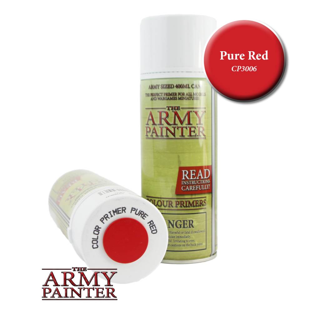 The Army Painter - Pure Red 400ml - Colour Primer - APCP003