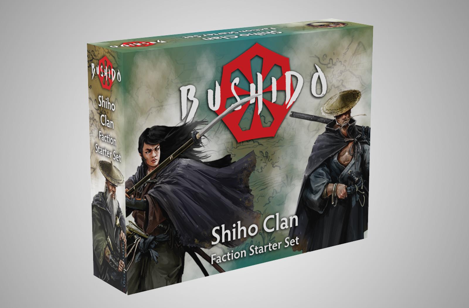 Shiho Clan Starter Set - Bushido Risen Sun - GCT Studios - GCT Studios ...