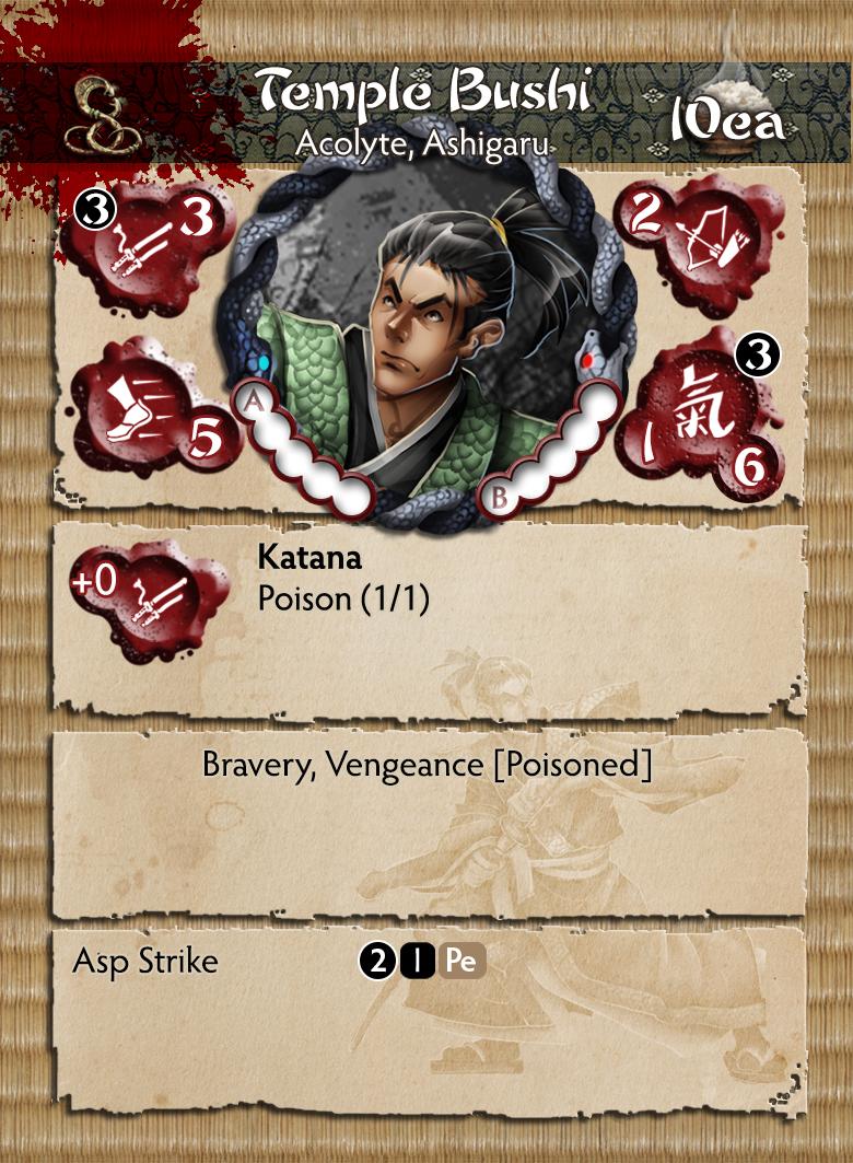 GCT Studios Temple bushi male - Ito Clan - Bushido - GCTBIC006