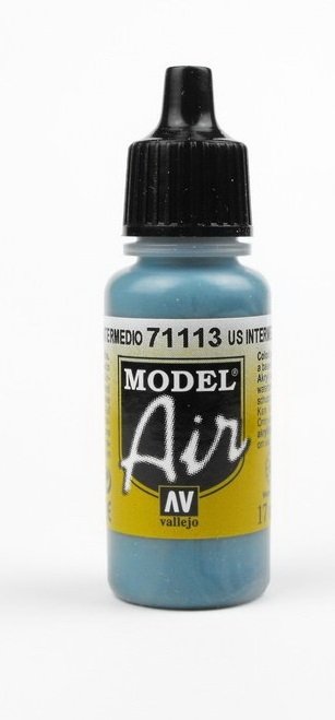 Vallejo US Intermediate Blue 17ml - Model Air - Acrylic Paint - VAL113